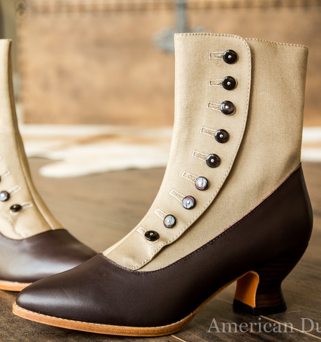 Women's Victorian Boots, Shoes, Slippers