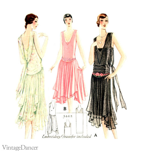 1920s Evening Gowns & Dresses History by Year