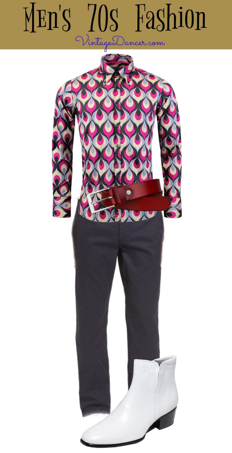 1970s Men's Fashion: Disco, Soul, Hippie