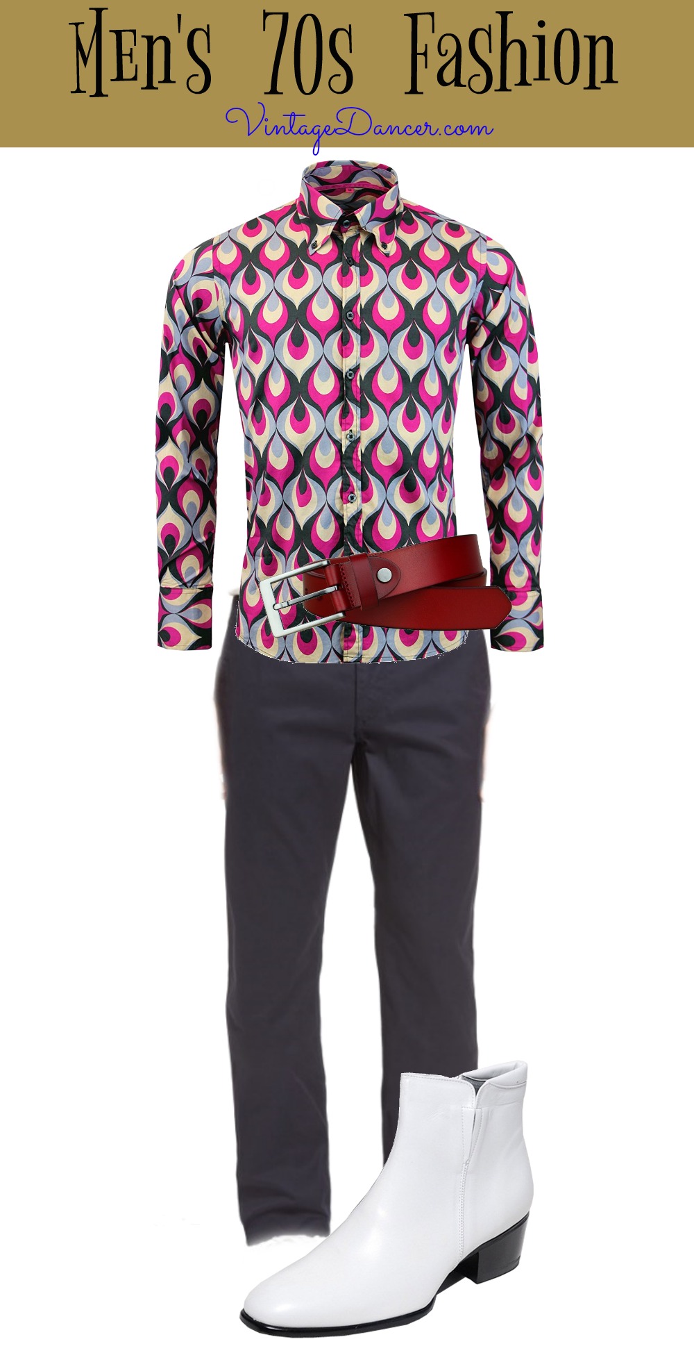 1970s Men's Fashion: Disco, Soul, Hippie