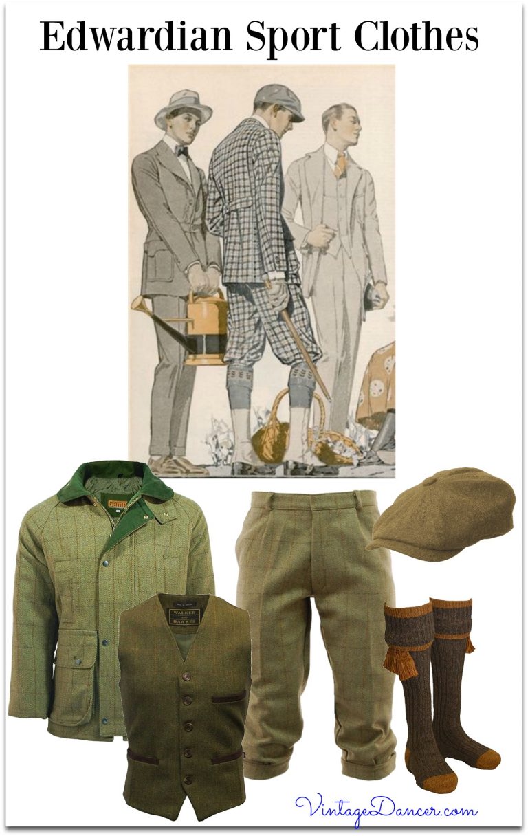 1900s Edwardian Men's Clothing, Costume & Workwear Ideas