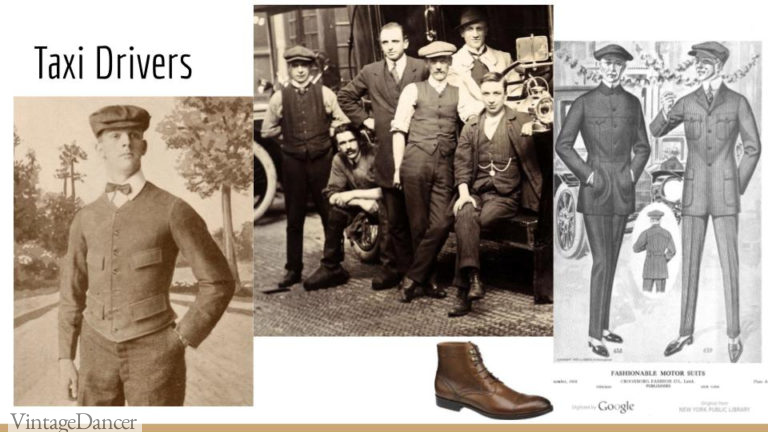 Edwardian Men's Motoring Clothes