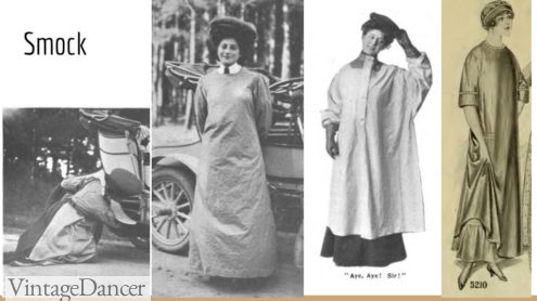 Edwardian Motoring Fashion for Women