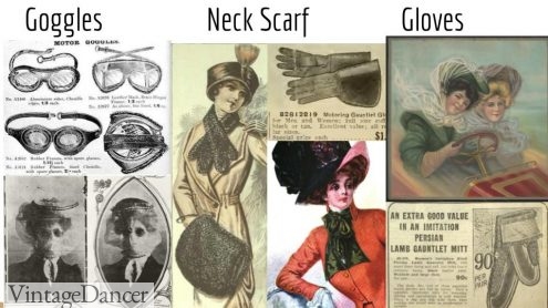 Edwardian Motoring Fashion for Women