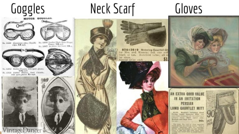 Edwardian Motoring Fashion for Women