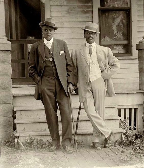 1900s -1910s Black Fashion, Edwardian African American Clothing Photos