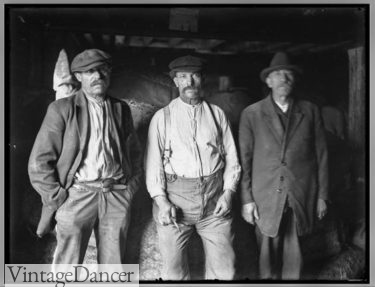 1910s Men's Working Class Clothing