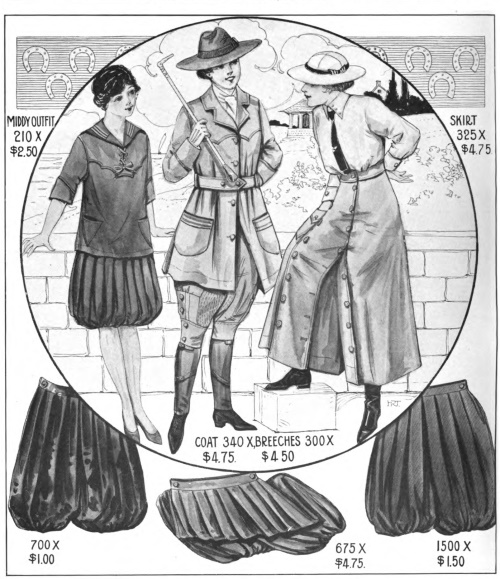 1900-1910s Hiking, Camping, Sport Clothes for Women