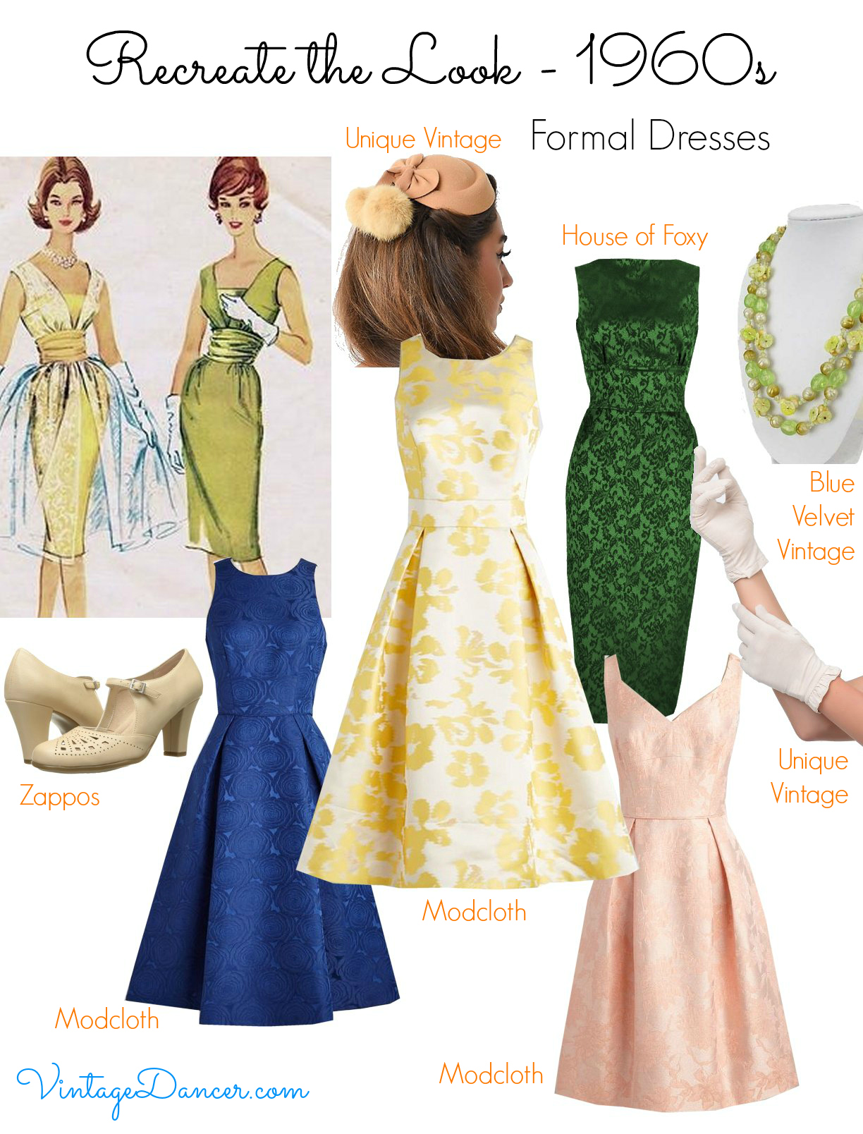 60s Mod Clothing Outfit Ideas