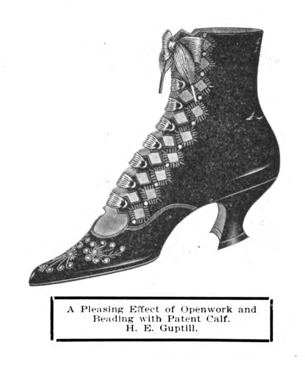 Edwardian Shoes Styles, 1900s Shoes & Boots for Women