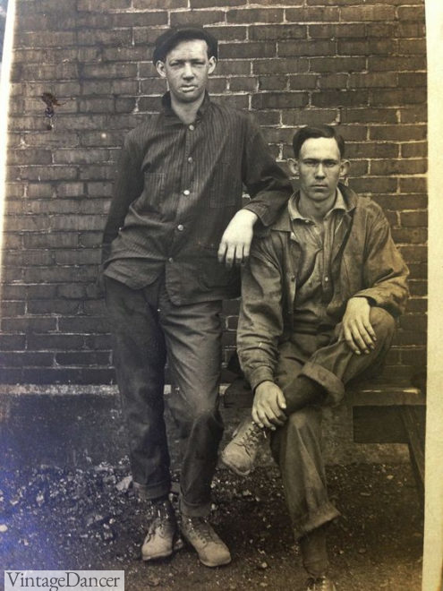 1910s Men's Working Class Clothing