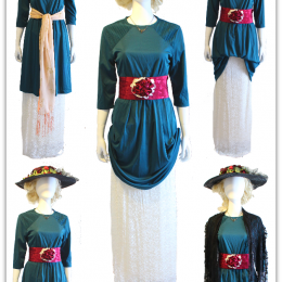 Women's Titanic Fashion -Second and Third Class