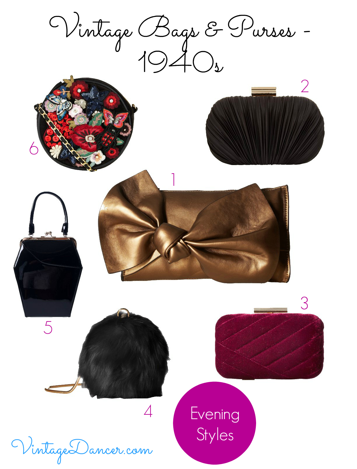 1940s Handbags and Purses History