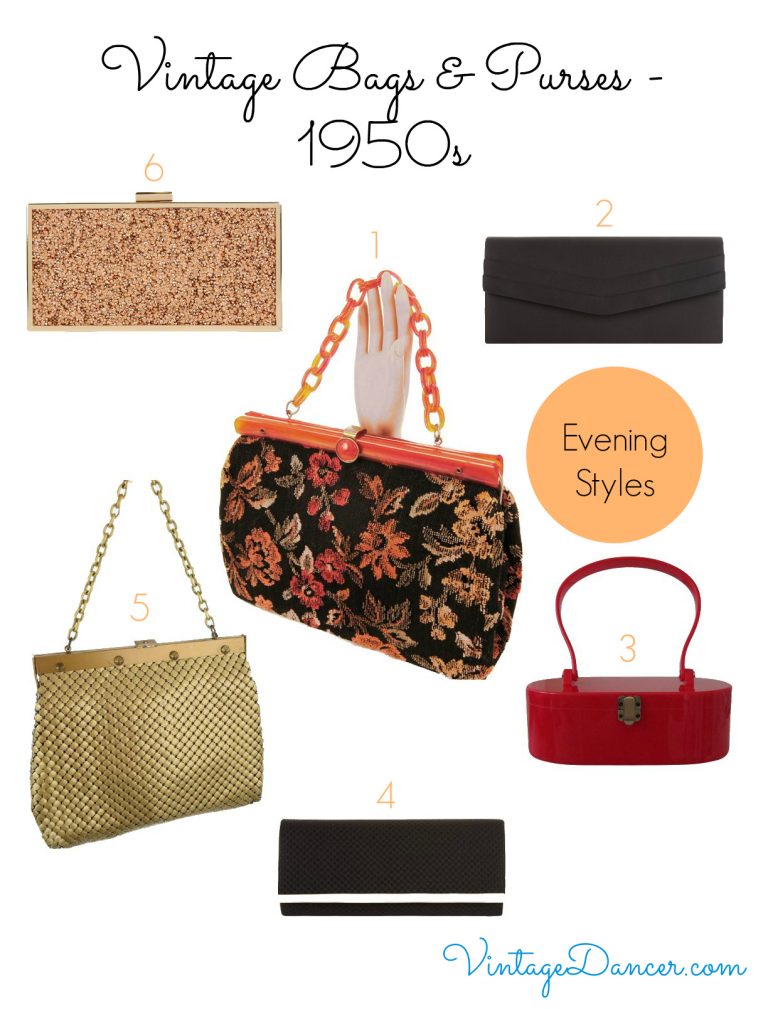1950s Handbags, Purses, and Evening Bag Styles