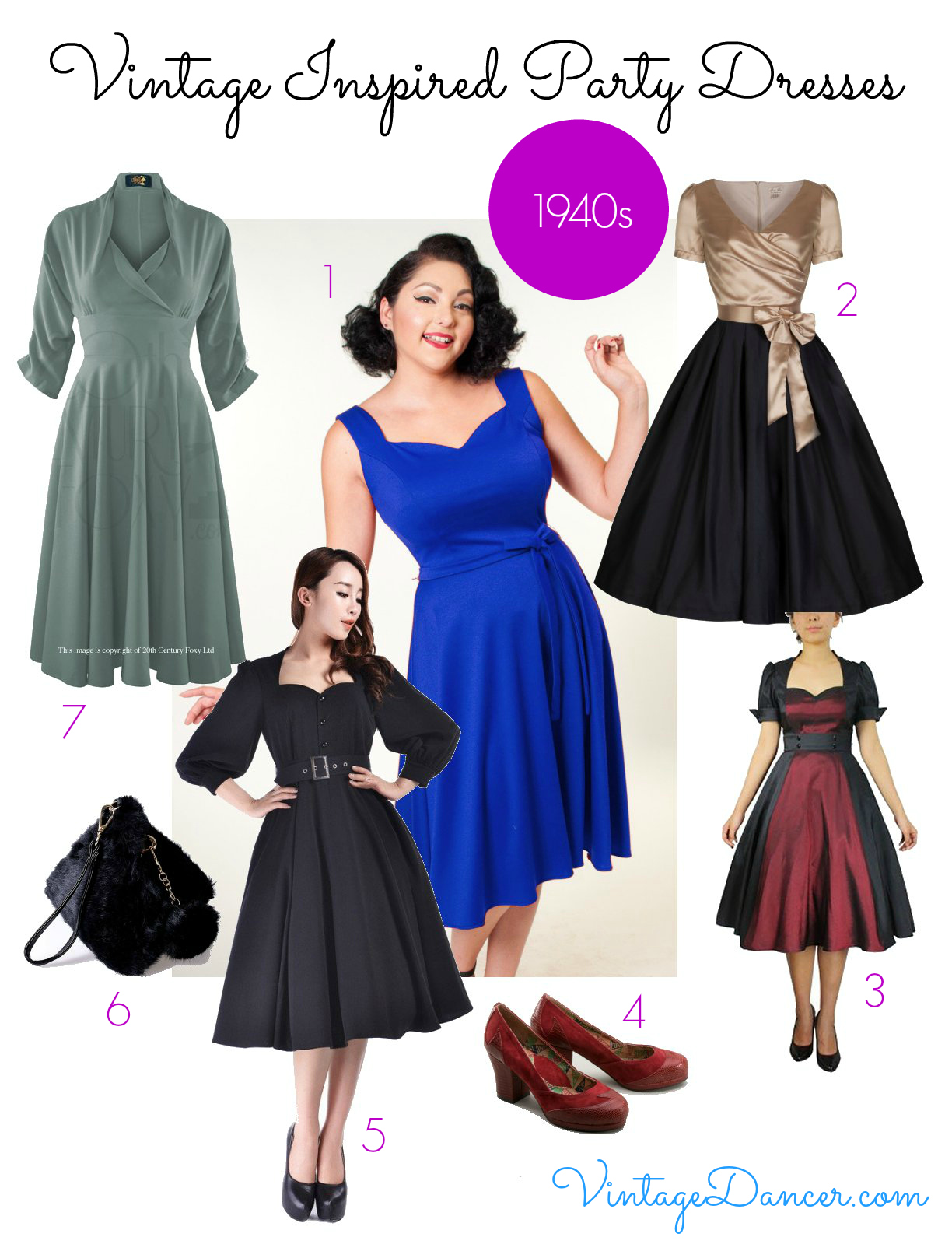 Vintage Inspired Party Dresses
