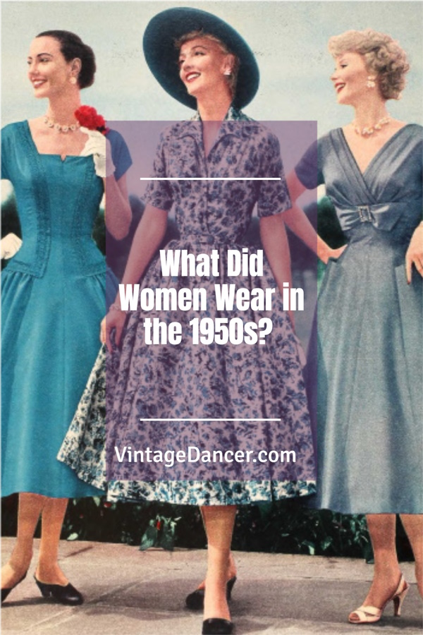 What Did Women Wear In The 1950 S - Image to u