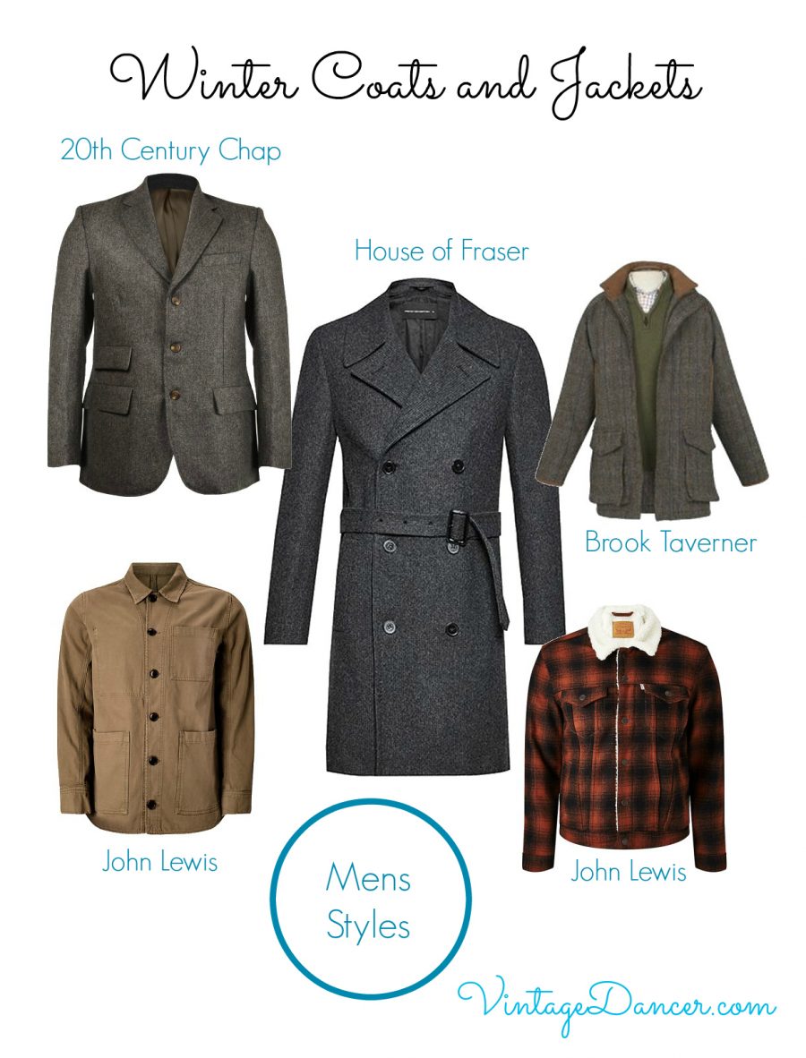 New Vintage Style Coats & Jackets - 30s, 40s, 50s, 60s