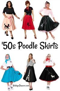 1950s Skirts Styles & History | Poodle Skirts, Circle Skirts, Pencil Skirts