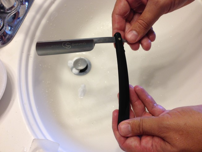 Vintage Men's Straight Razor Shaving Adventures