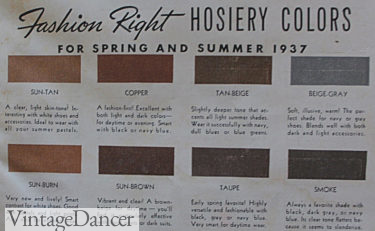 1930s Stockings, Nylons, Tights & Socks